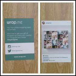 Personalised Wrapping Paper wrap.me - Review • A Moment With Franca