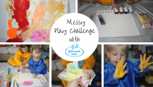 Johnson's Messy Play Challenge! • A Moment With Franca