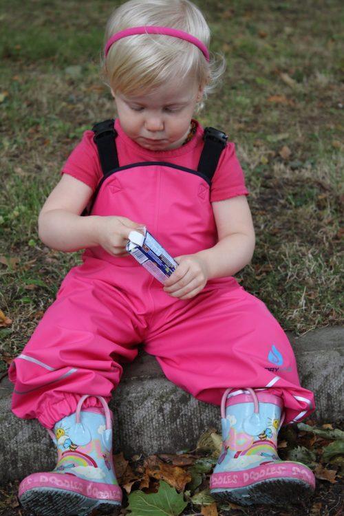 Dry Kids Waterproof Trousers Review • A Moment With Franca