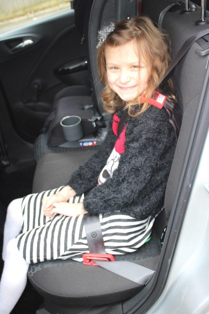 Mifold booster seat review - small but safe? • A Moment With Franca