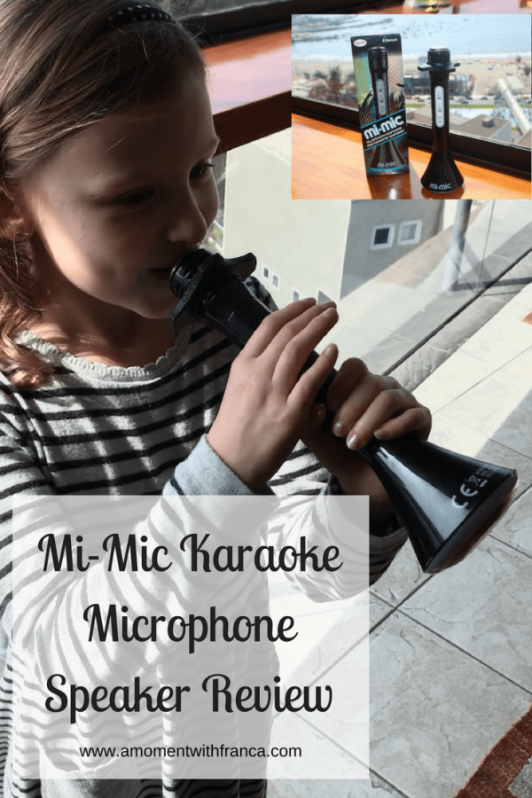 Mi-Mic Karaoke Microphone Speaker Review • A Moment With Franca