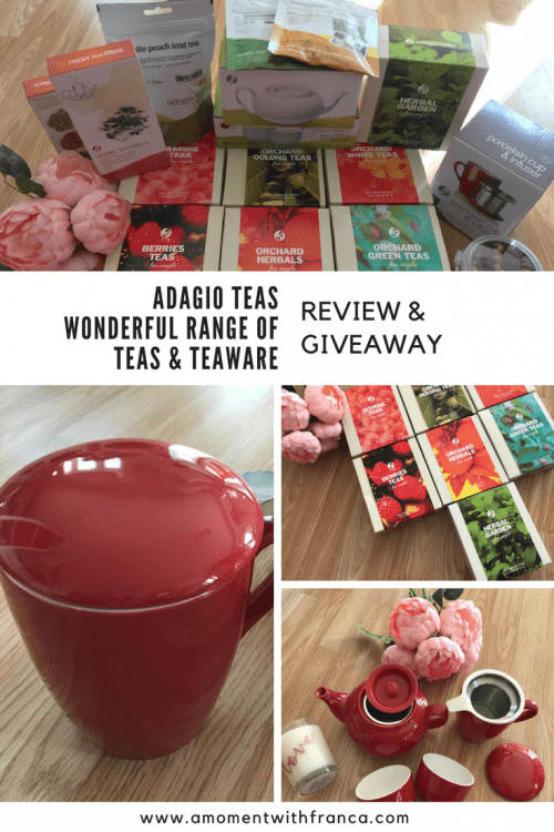Adagio Teas - Wonderful Range of Teas & Teaware Review • A Moment With ...