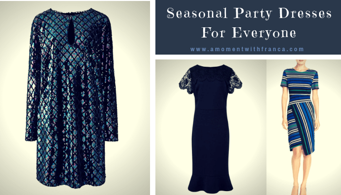 Seasonal Party Dresses For Everyone • A Moment With Franca