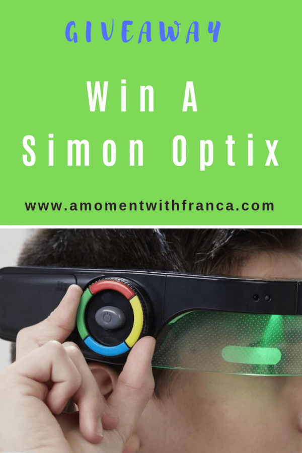 Win A Simon Optix • A Moment With Franca