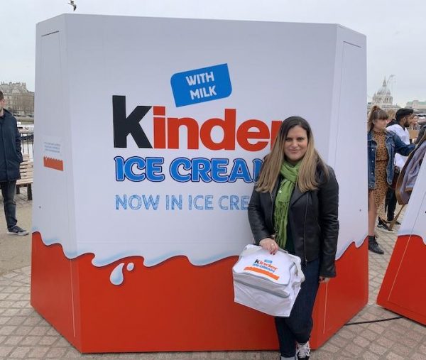 Kinder Ice Cream Launch Event & Ambassador Role • A Moment With Franca