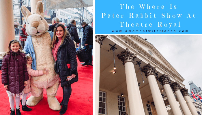 The Where Is Peter Rabbit Show At Theatre Royal • A Moment With Franca