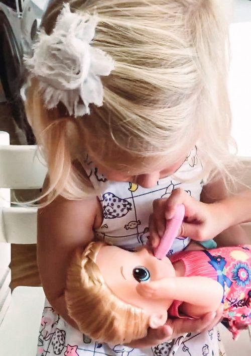 Hasbro Baby Alive Sweet Tears Baby Doll Review • A Moment With Franca