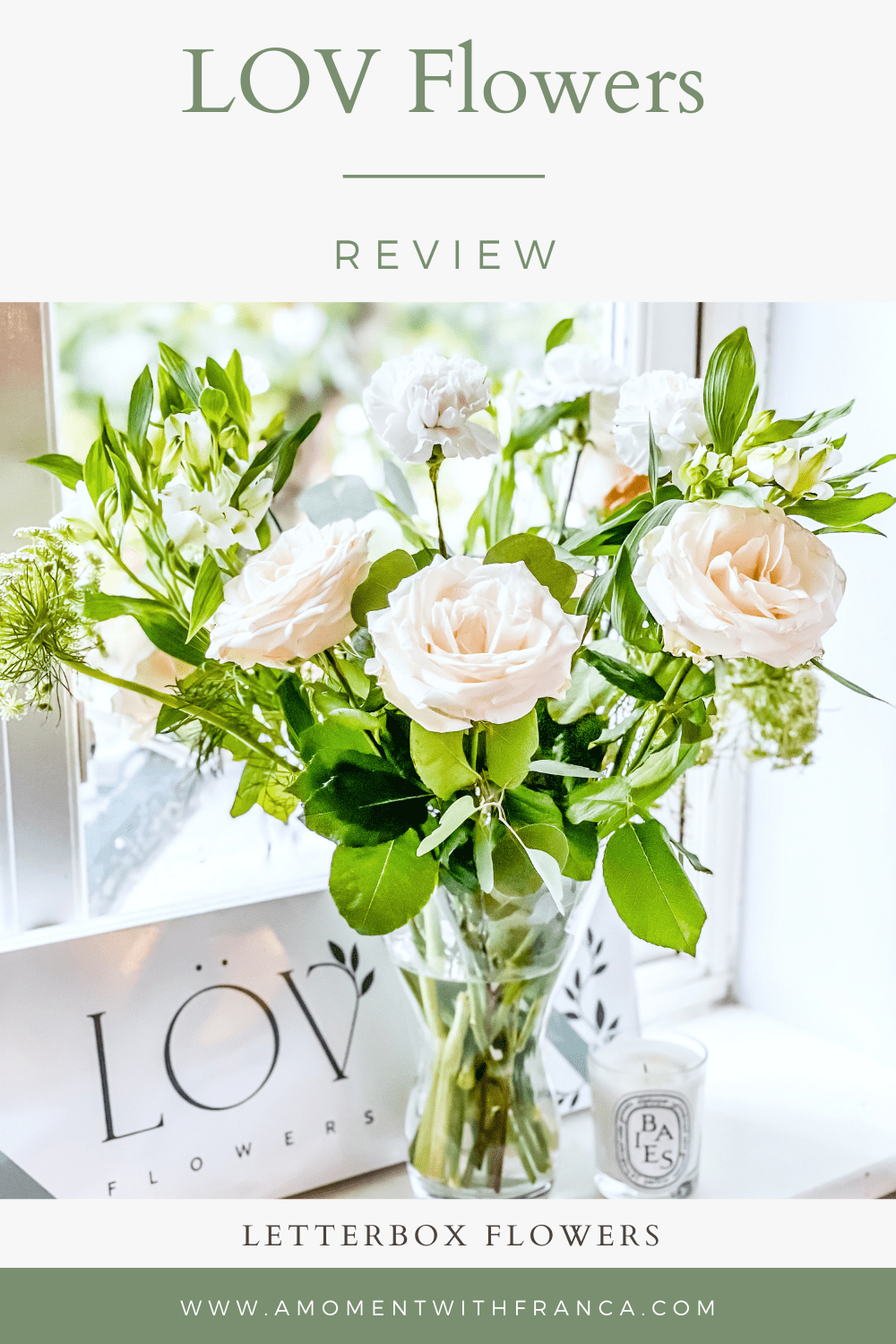LOV Flowers Review • A Moment With Franca