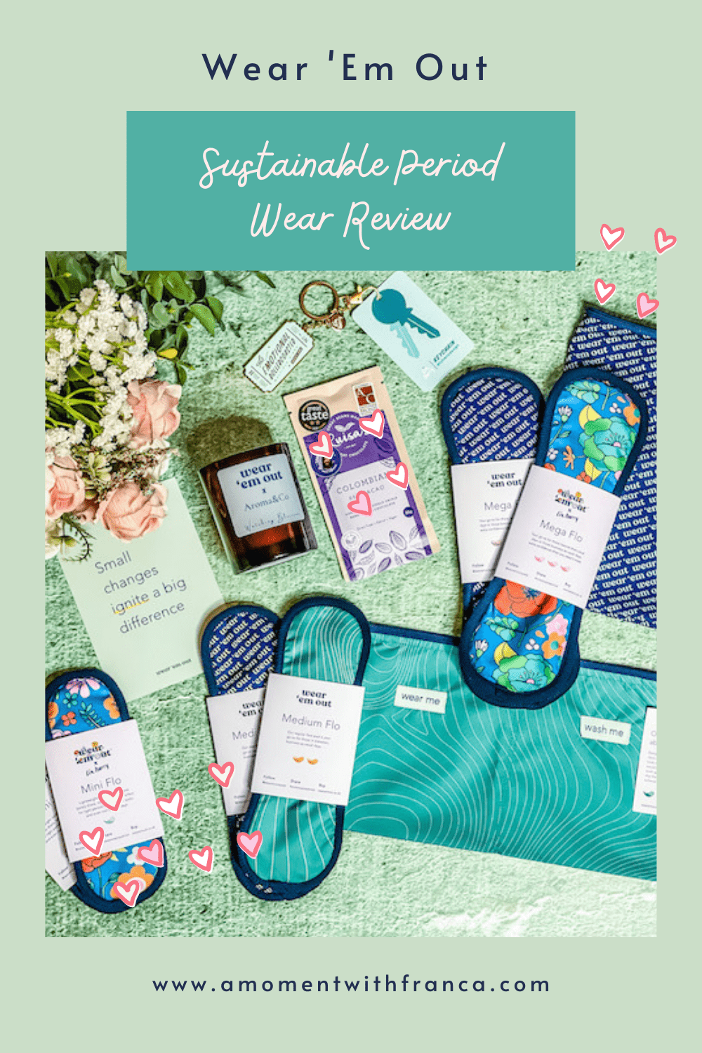 Wear Em Out - Sustainable Period Wear Review • A Moment With Franca