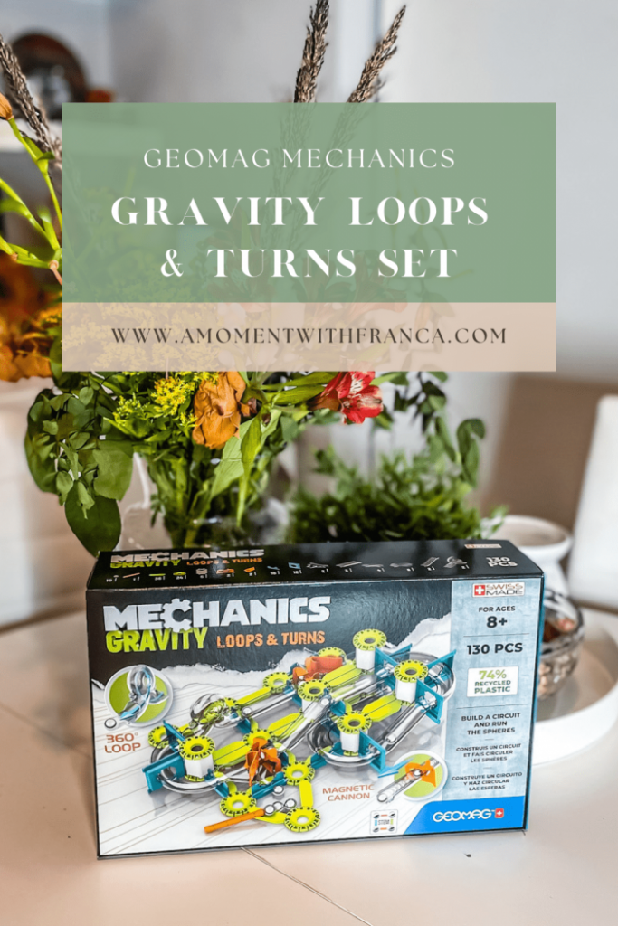 GEOMAG Mechanics Gravity Loops & Turns Set Review • A Moment With Franca