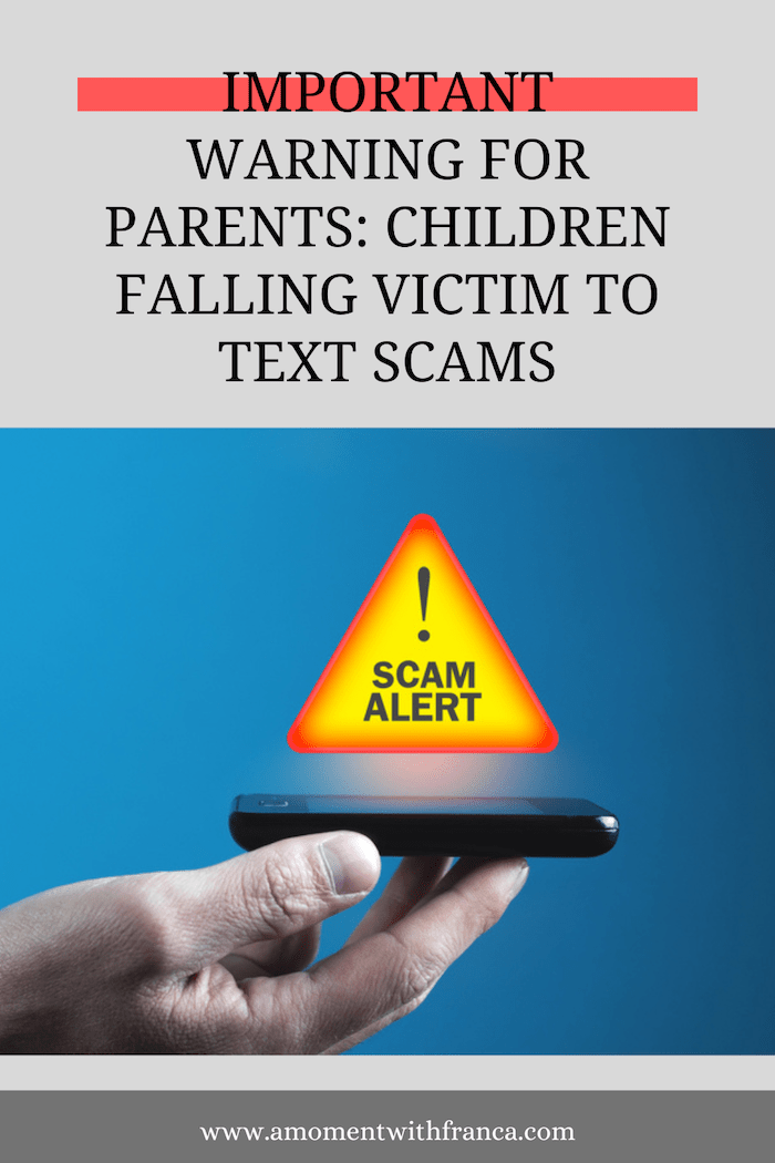Important Warning for Parents: Children Falling Victim to Text Scams ...